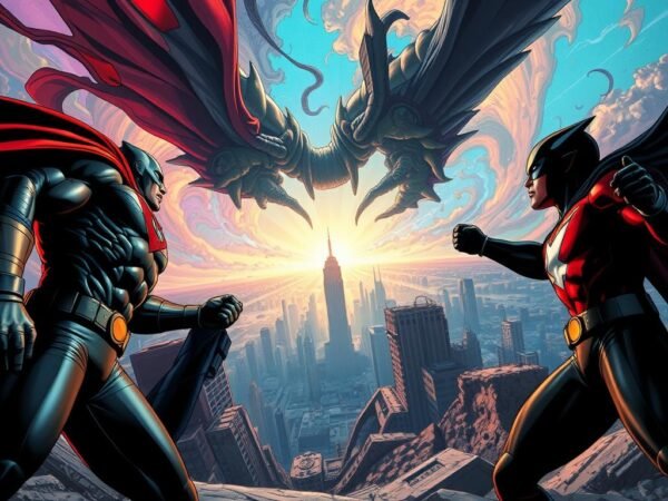 Parallel Universes in Comics - Hero and Villain World