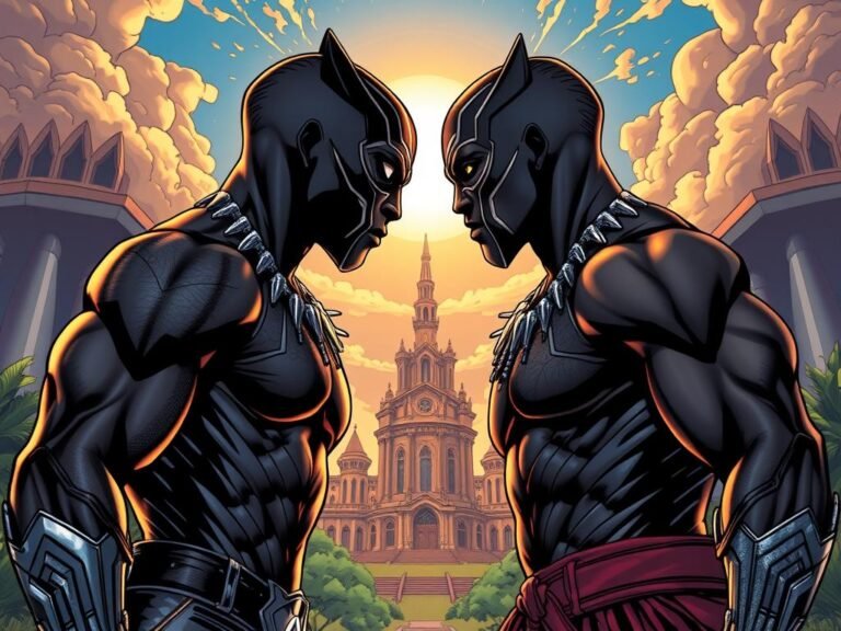 Black Panther vs. Killmonger: A Fight for Wakanda's Soul - Hero and ...